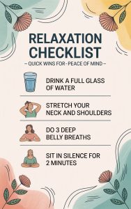 31 Simple Ways to Relax: Quick Stress Relief Tips for Your Busiest Days ...