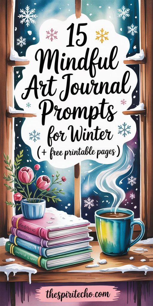 15 Mindful Art Journal Prompts for Winter (+ Free Printable Journal ...