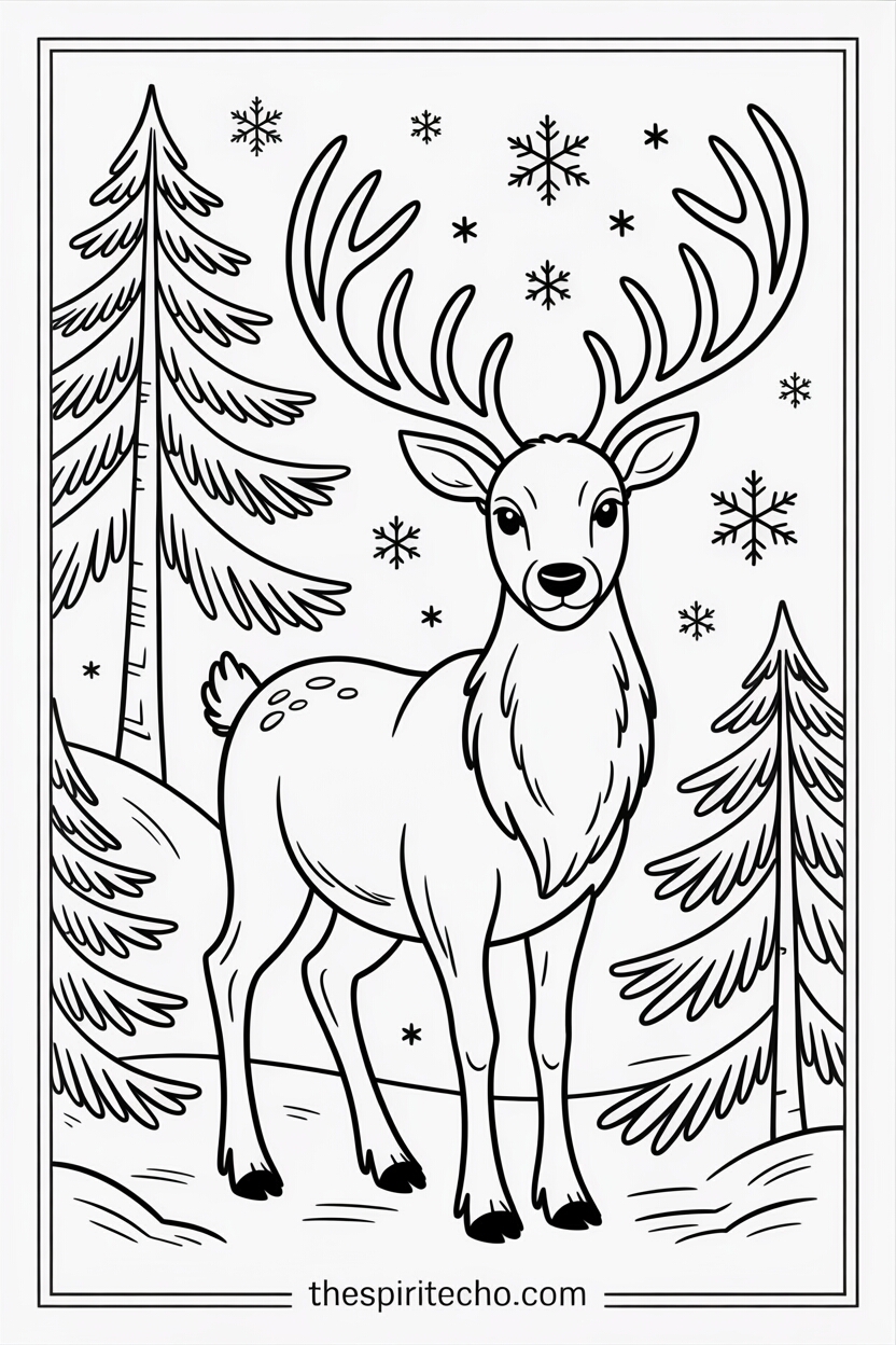 Mindfulness Coloring Pages for Christmas (+ Free Printable Holiday Pack ...