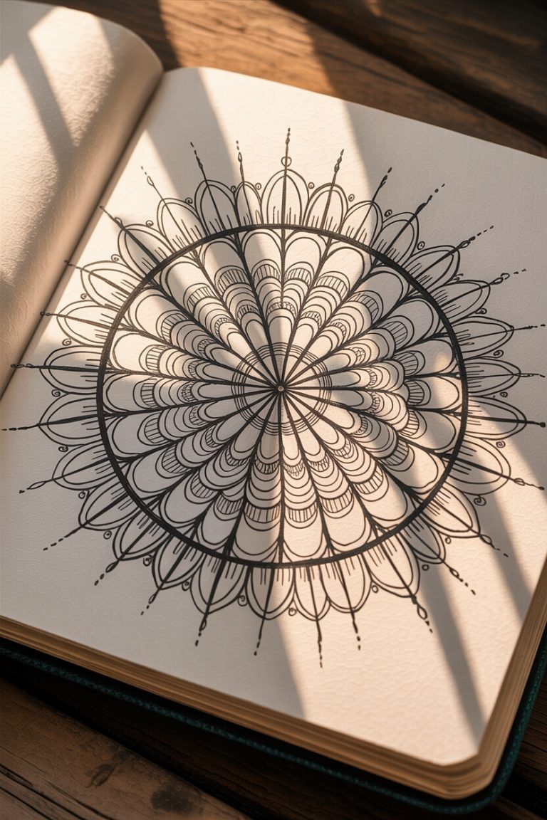 Mindfulness Drawing Ideas for Your Sketchbook (Free Printable Prompts ...