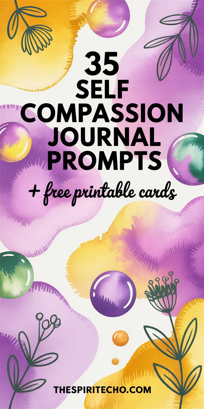 35 Self Compassion Journal Prompts for When You're Being Too Hard on ...