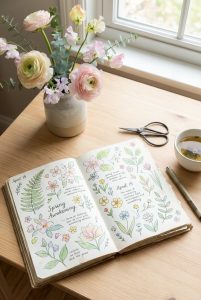 30 Simple Spring Doodles for Your Mindfulness Journal (Free Printable ...