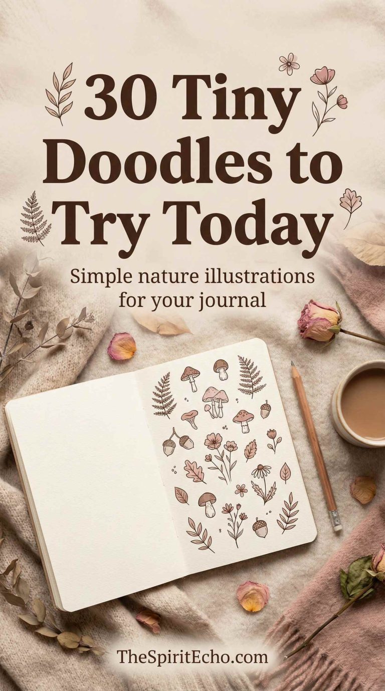 30 Easy Mini Doodles Anyone Can Draw — A Gentle Creative Practice - the ...