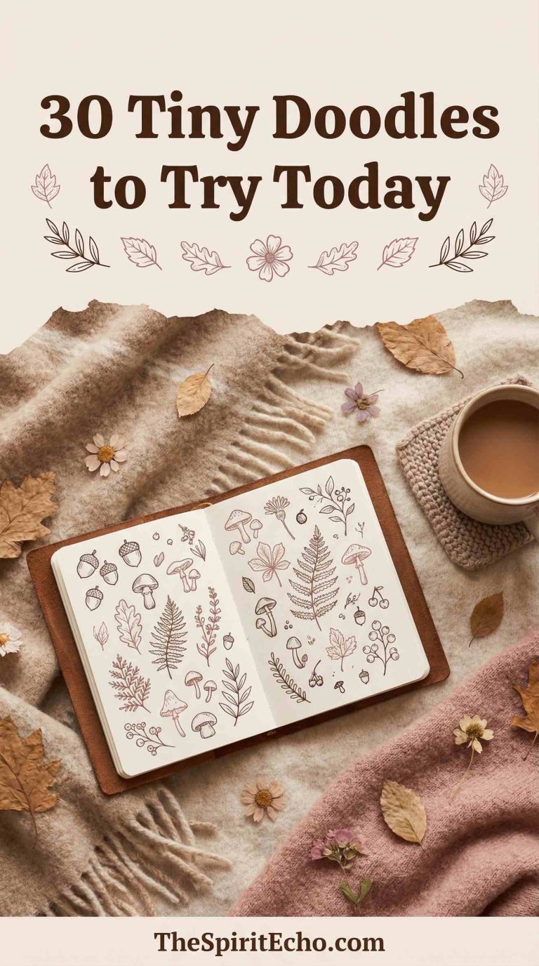30 Easy Mini Doodles Anyone Can Draw — A Gentle Creative Practice - the ...