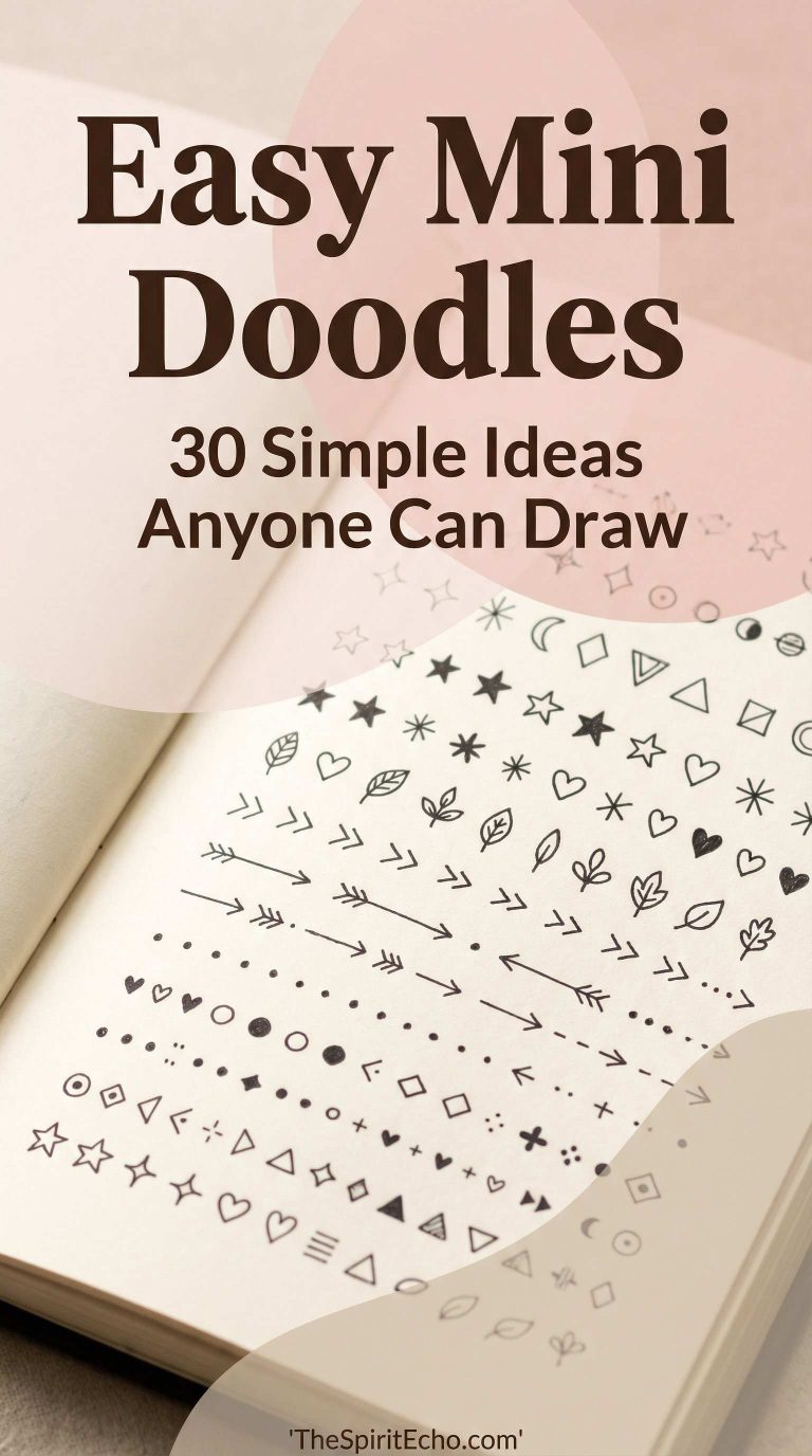 30 Easy Mini Doodles Anyone Can Draw — A Gentle Creative Practice - the ...