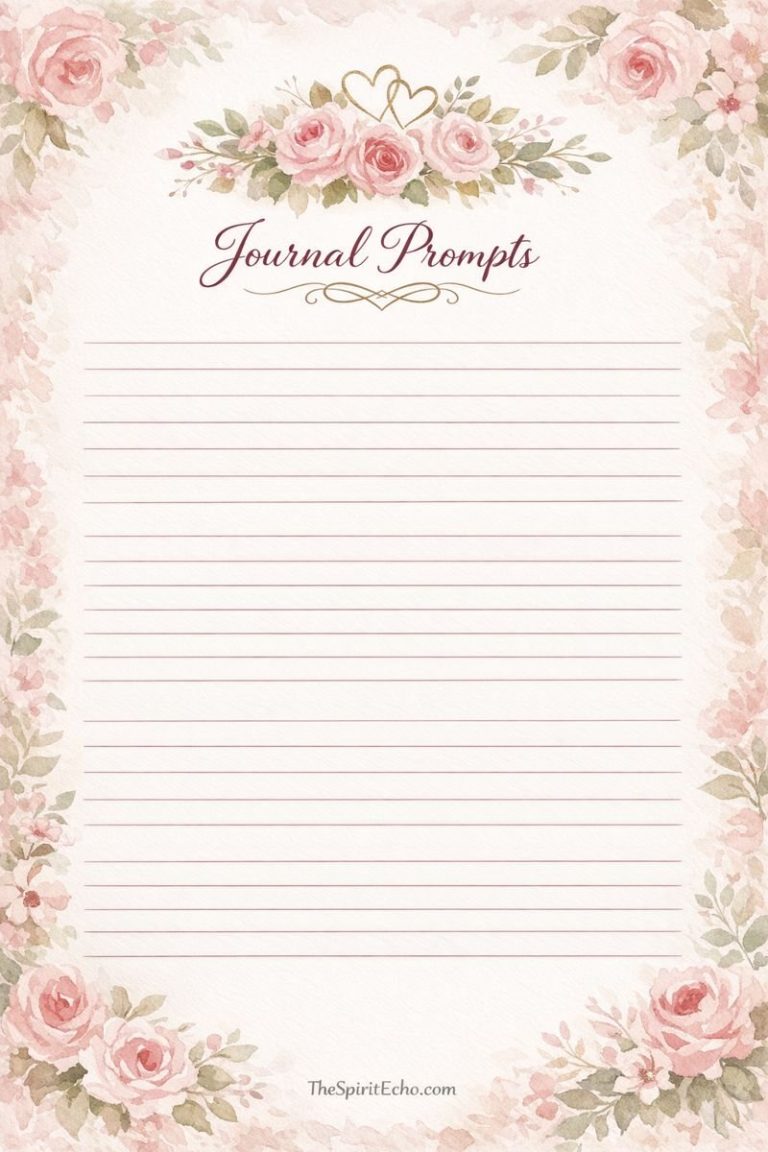 30 Self-Love Journal Prompts for Valentine's Day (+ Free Printable ...